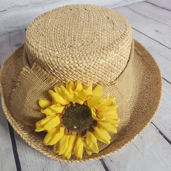 Accessories | Straw Hat Wsunflower | Poshmark